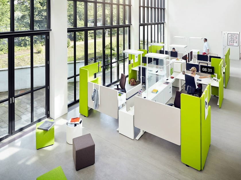 TEAM.WORK.SPACE | Multiple office workstation By König Neurath design ...