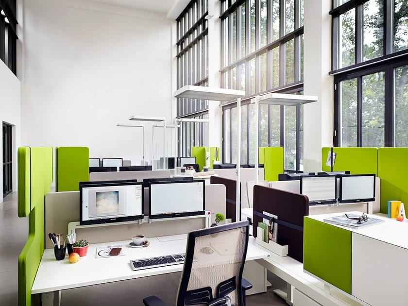 TEAM.WORK.SPACE | Multiple office workstation By König Neurath design ...
