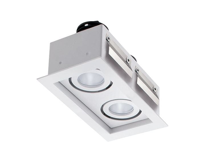 Quad Maxi 1.2 Recessed LED multiple spotlight By L&L Luce&Light
