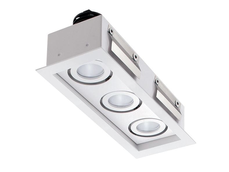 Quad Maxi 1.3 Recessed LED multiple spotlight By L&L Luce&Light