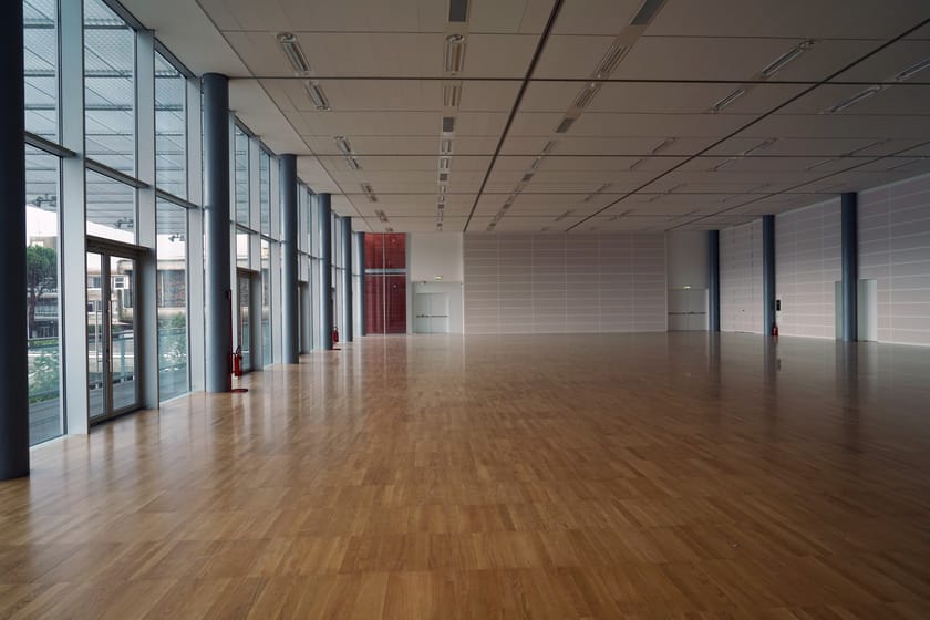 Sound absorbing wooden wall tiles WOOD SHADE ACOUSTIC SHELL By ITP