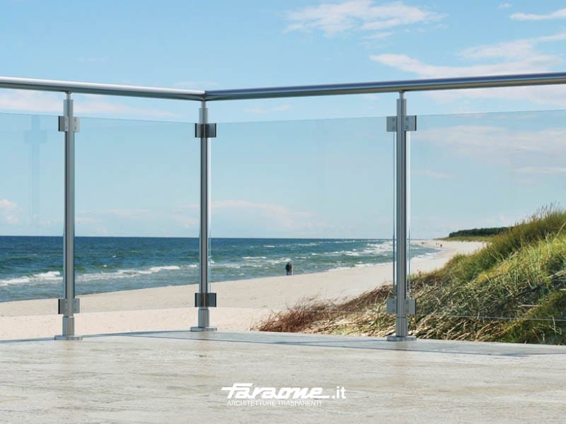 Baranda en aluminio y vidrio SKY By FARAONE