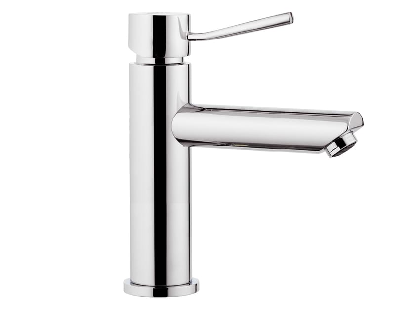 MINIMAL Countertop 1 hole washbasin mixer without waste By Remer ...