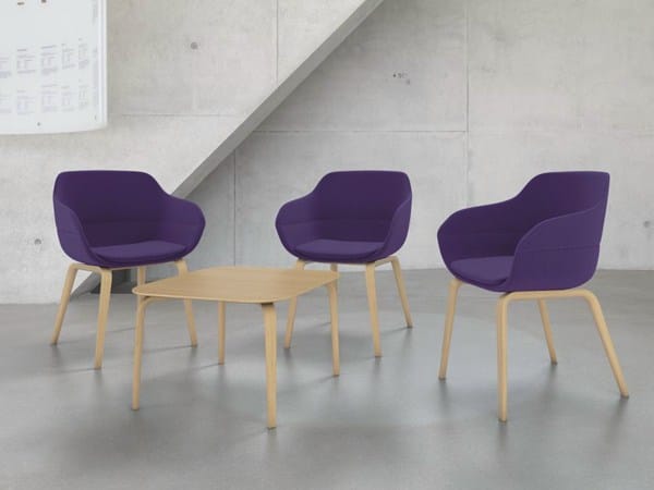 CRONA | Upholstered chair By Brunner design Archirivolto