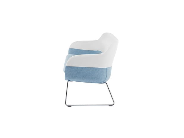 CRONA 2 seater sled base sofa By Brunner | design Archirivolto - Pocci ...