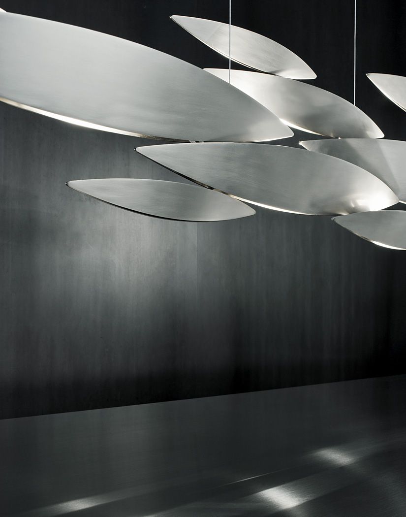 I LUCCI ARGENTATI Halogen metal pendant lamp By TERZANI | design Dodo ...