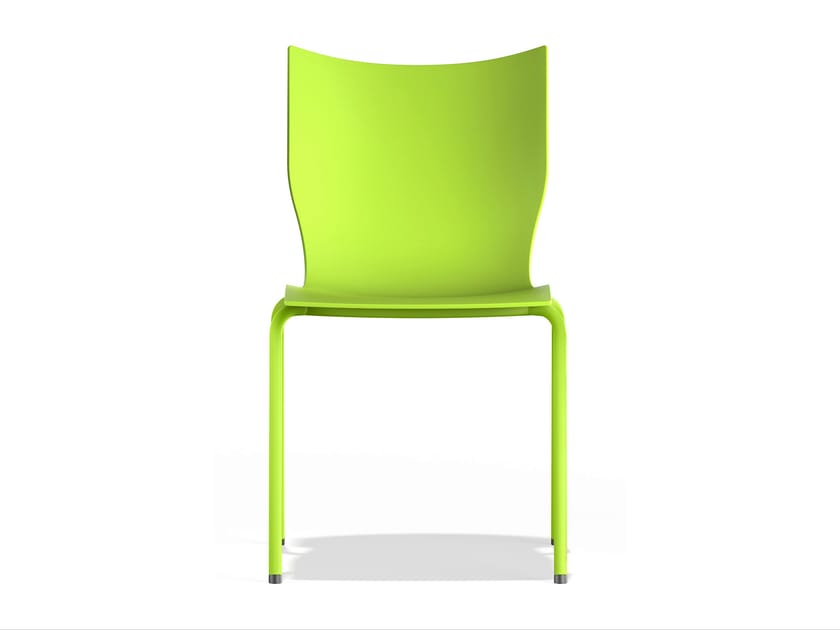 ONYX III Chaise empilable en plastique By Casala | design Kommer Kors