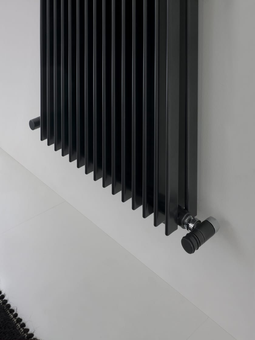 Vertical wall-mounted decorative radiator COLUMN By Tubes Radiatori