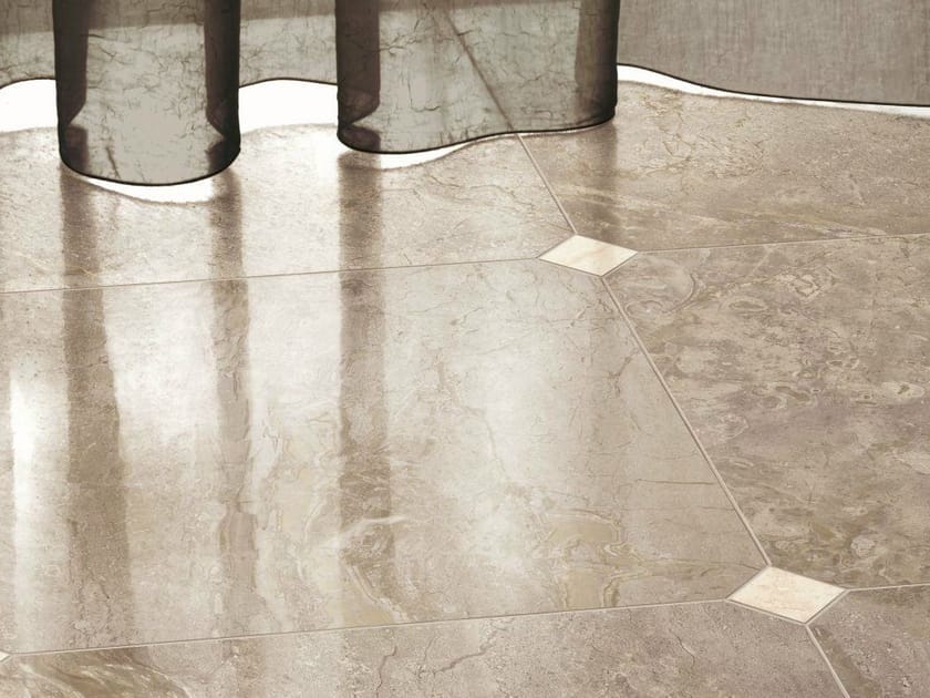 Pavimento in gres porcellanato effetto marmo effetto pietra GOTHA By Supergres