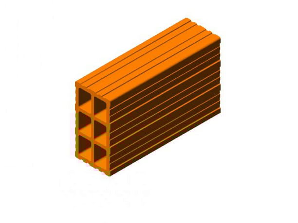 Blocchi da tramezzature in laterizio | Manufatti in laterizio ...