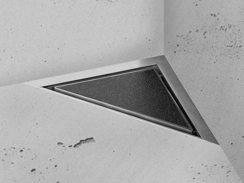 Stainless steel shower channel AQUA JEWELS DELTA By ESS Easy Drain