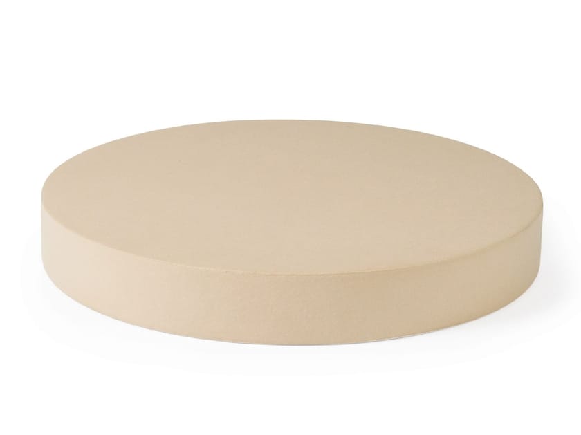GALETTE ROUND Backless QM Foam bench seating By SDC LAB_Quinze & Milan