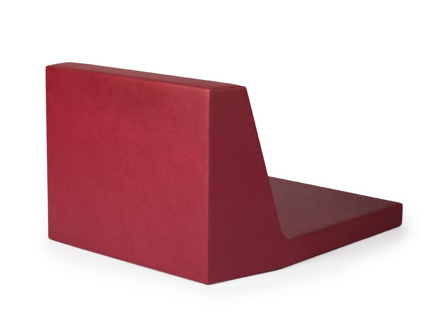 QM Foam bench seating with back PODIUM SEAT HIGH By SDC LAB_Quinze & Milan