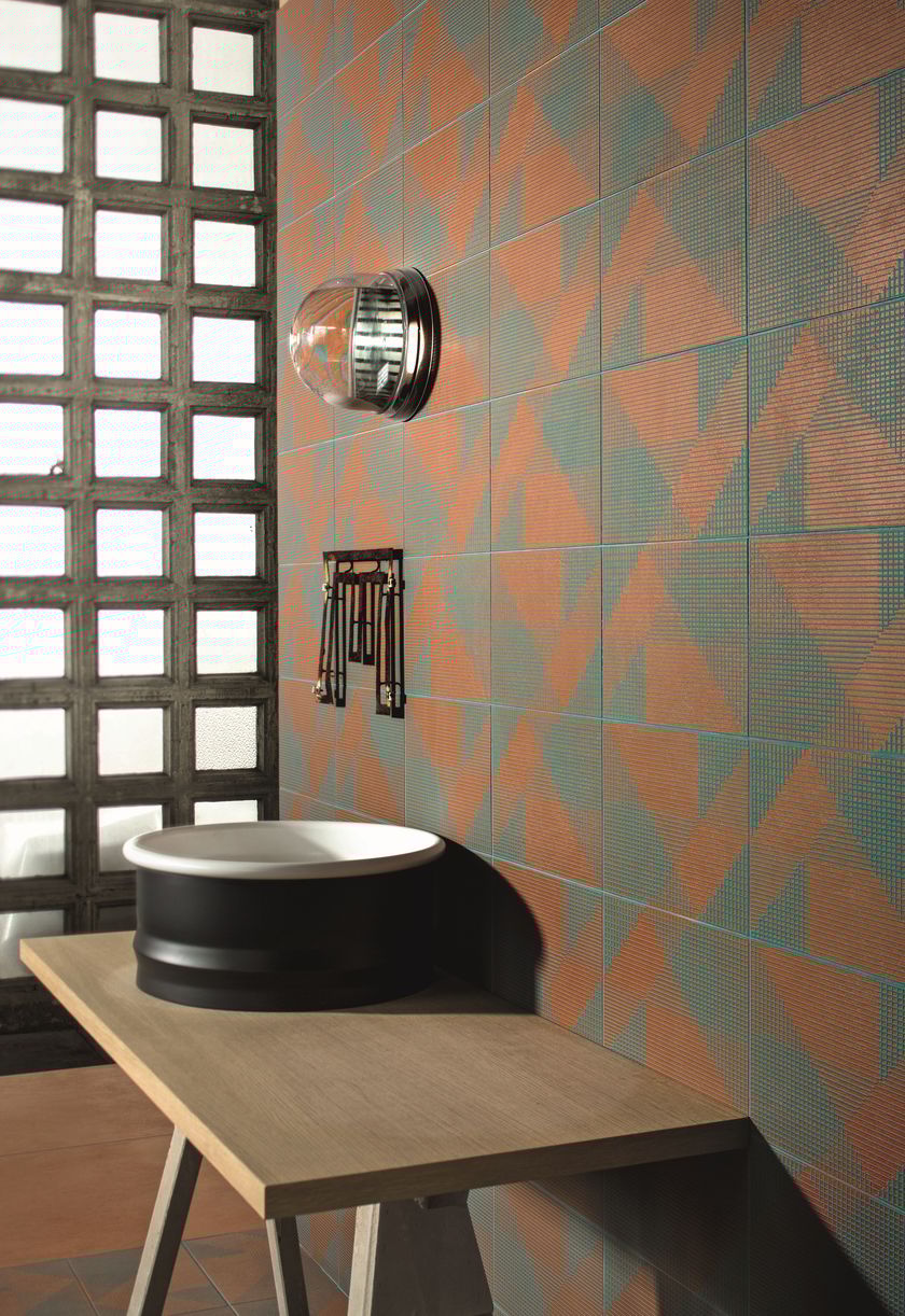 Porcelain stoneware wall/floor tiles TIERRAS INDUSTRIAL FRAME RUST By ...