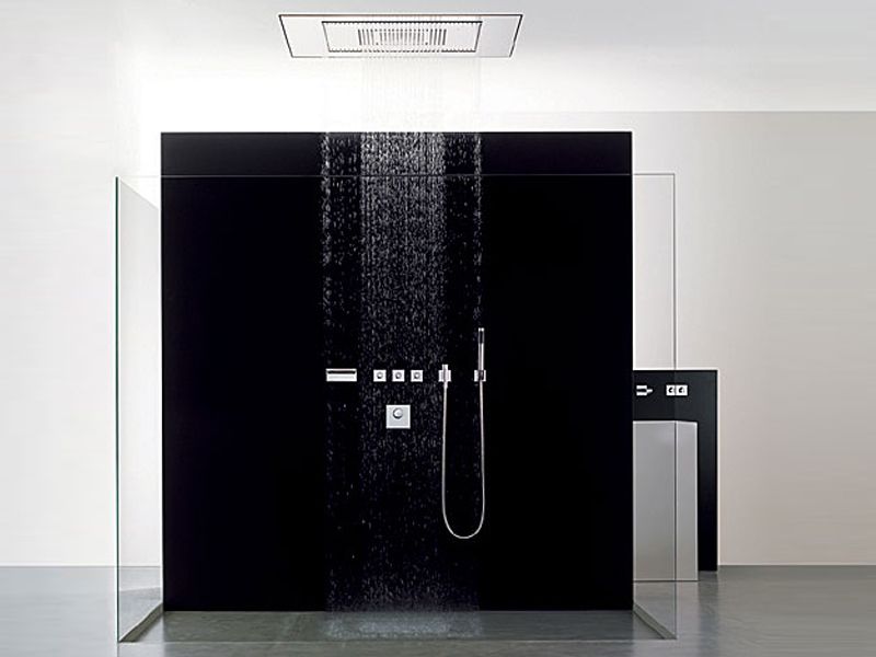 Ceiling mounted rain shower RAINSKY M By Dornbracht design Sieger Design