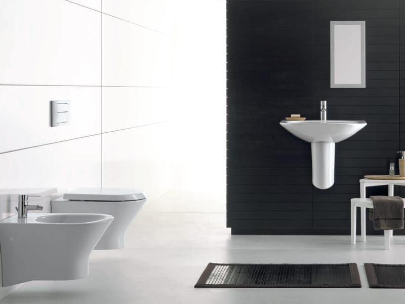 NEXO | Wall-hung toilet By ROCA SANITARIO design Antonio Bullo
