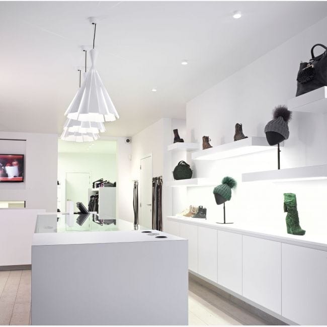 Aluminium pendant lamp METRONOME L By Delta Light