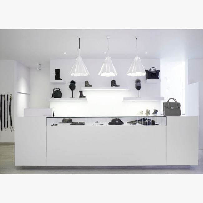 Aluminium pendant lamp METRONOME L By Delta Light