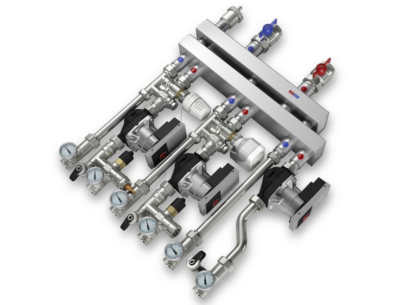 Modular boiler distribution system MULTIMIX C By IVAR