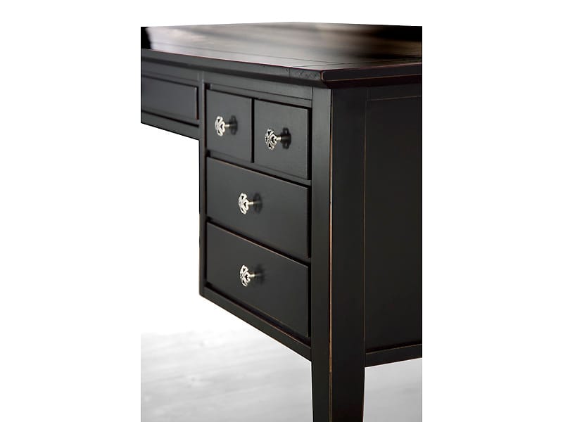 ASPEN Wooden writing desk with drawers By MARIONI | design Marioni Lab