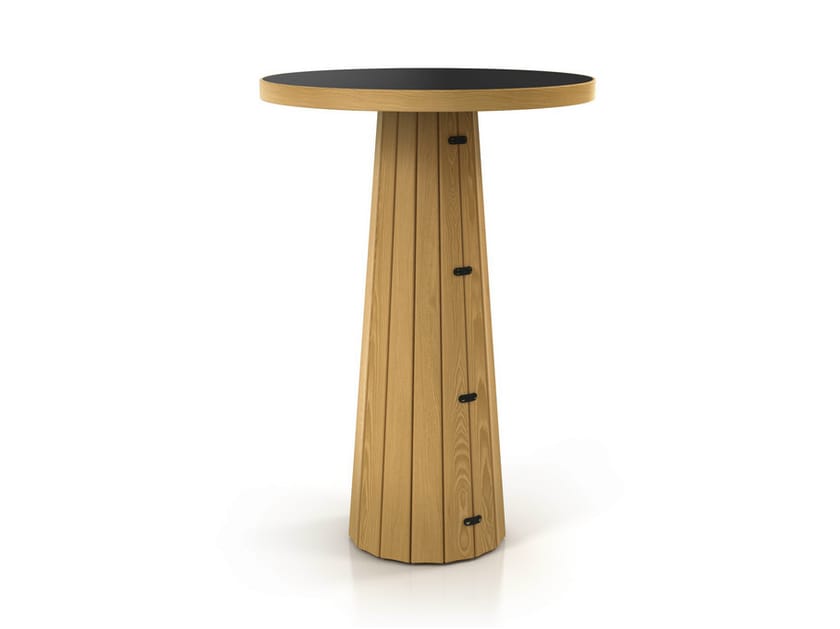 Round high table CONTAINER TABLE BODHI 10030 By moooi design Marcel Wanders