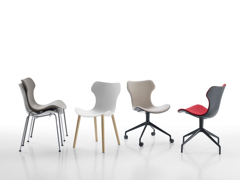 PAPILIO SHELL | Task chair By B&B Italia design Naoto Fukasawa
