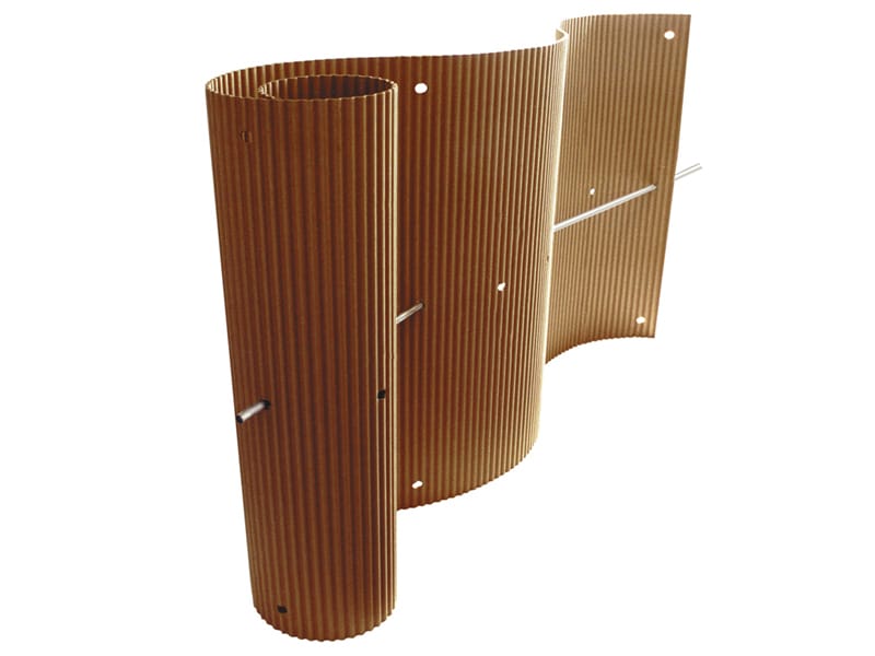 Ecological natural fibre wall tiles Well Board® By LEGNOPAN