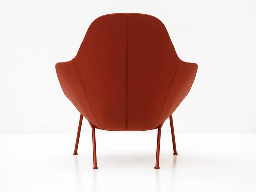 Fabric armchair with armrests DOT By Tacchini design Patrick Norguet