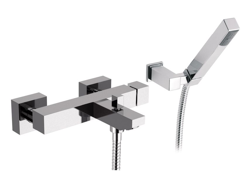 OXY | Bathtub mixer with hand shower By Daniel Rubinetterie