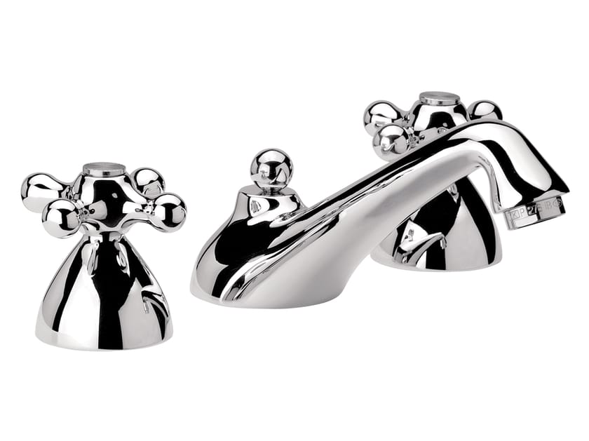 REVIVAL Rubinetto per lavabo a 3 fori da piano By Daniel Rubinetterie