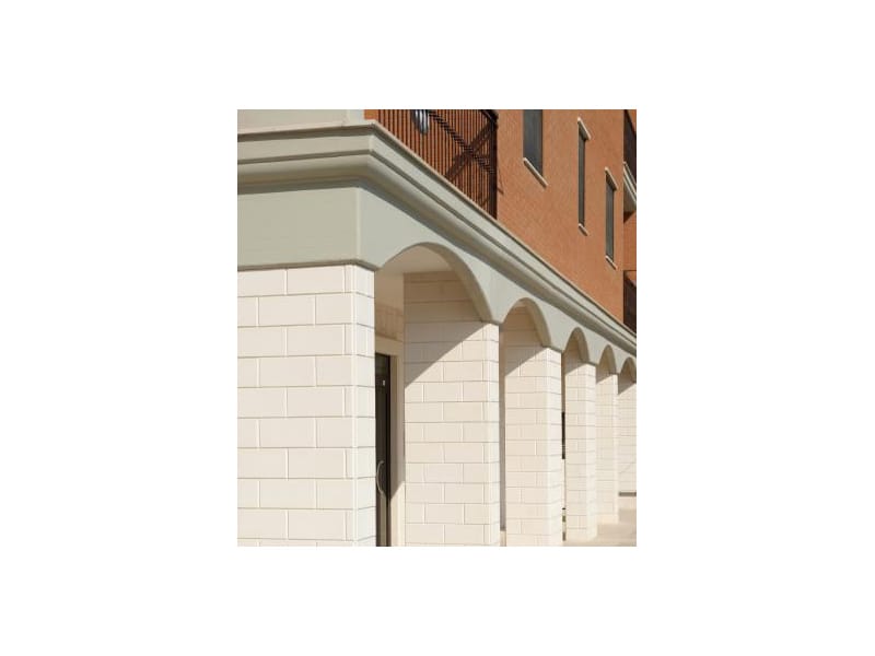 Outdoor concrete wall tiles COVERSTONE By LecaSistemi