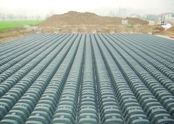 Rainwater accumulation and draining system DRENING By Geoplast