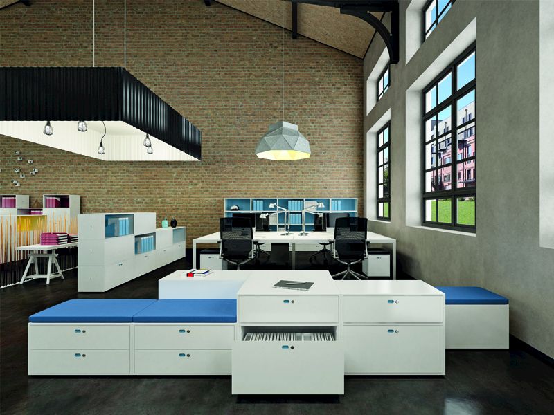 DOTBOX | Mobile ufficio modulare By Dieffebi design Hangar Design Group
