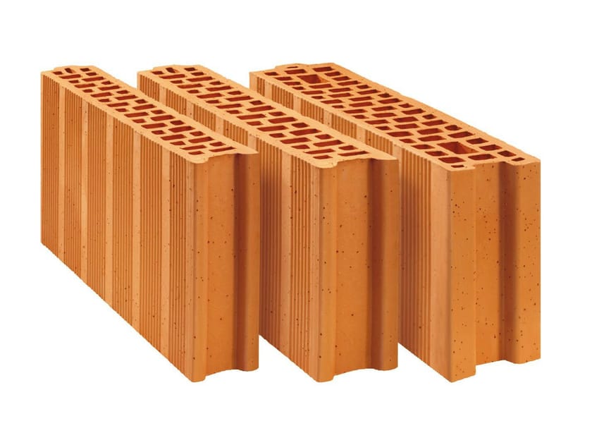 Blocco da tramezzatura in laterizio TRAMEZZE POROTON PLAN by FORNACI ...
