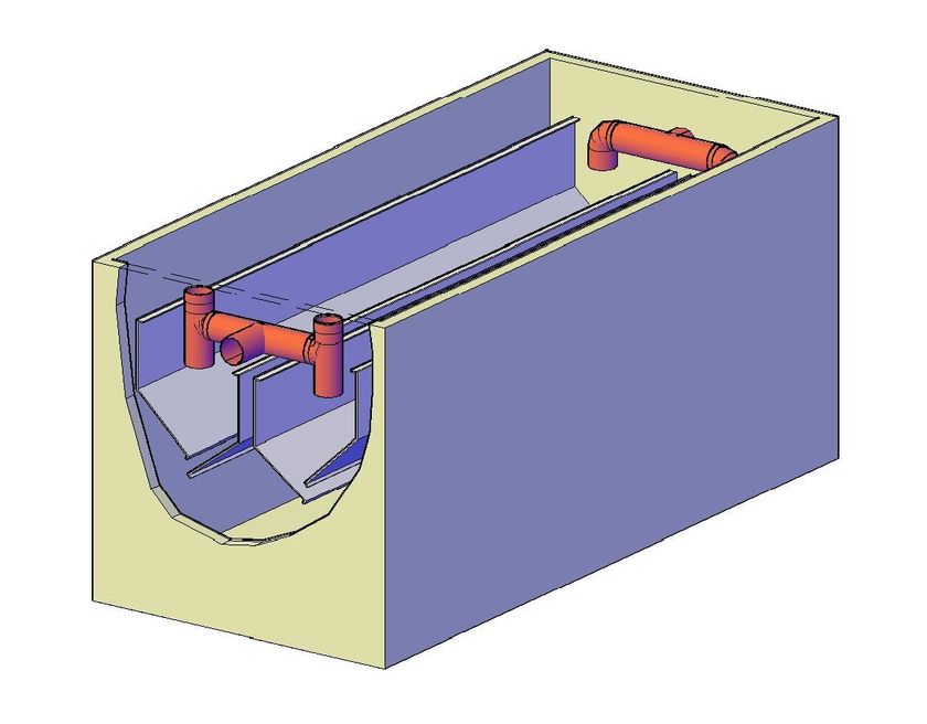 Absetzbecken für Schmutzwasseranlage Sedimentatori e digestori By F.LLI ...