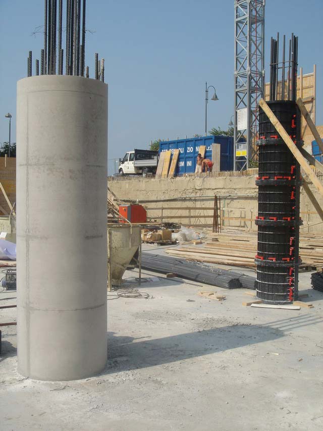 Formwork system for round columns GEOTUB ® By Geoplast