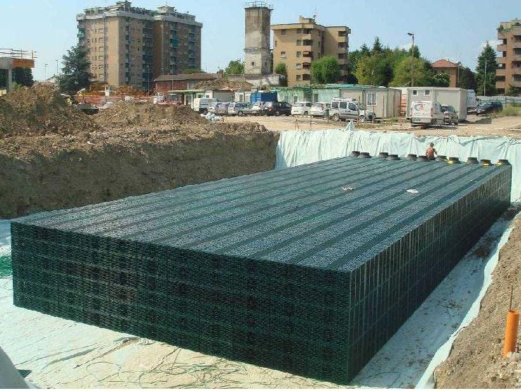 Drainage channel and part Rigofill INSPECT By POZZOLI DEPURAZIONE