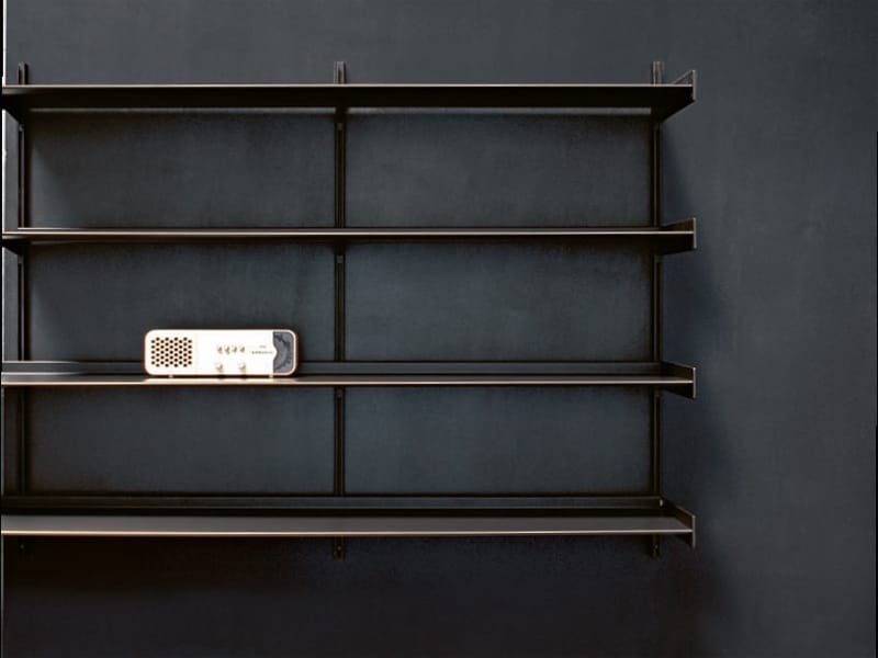 Aluminium bookcase DOT By Kristalia design Monica Graffeo
