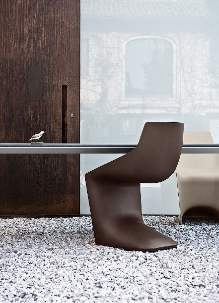 Sedia in polipropilene PULP By Kristalia design Christophe Pillet