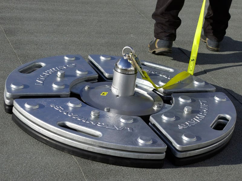 Sistema anticaduta con zavorra CONSTANT FORCE® POST AUTOPORTANTE ...