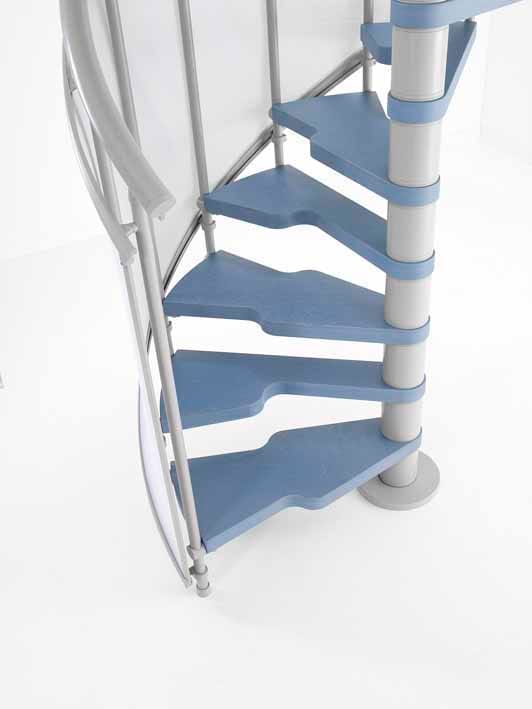 Gradini ergonomici per scala a chiocciola 2:EASY FONTANOT By Fontanot