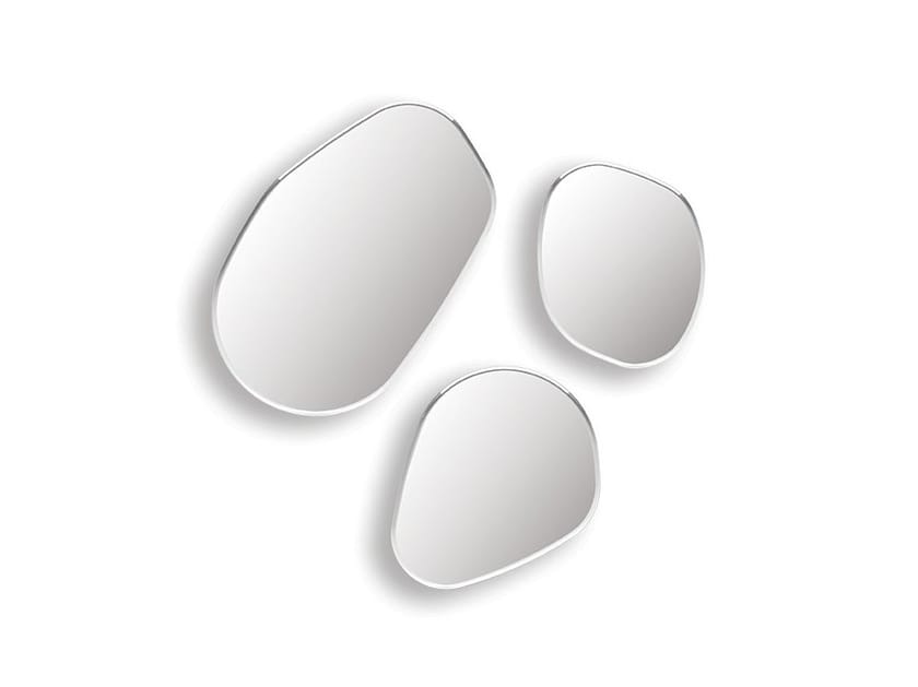 Wall-mounted mirror GOCCE DI RUGIADA By Sovet italia design Gianluigi ...