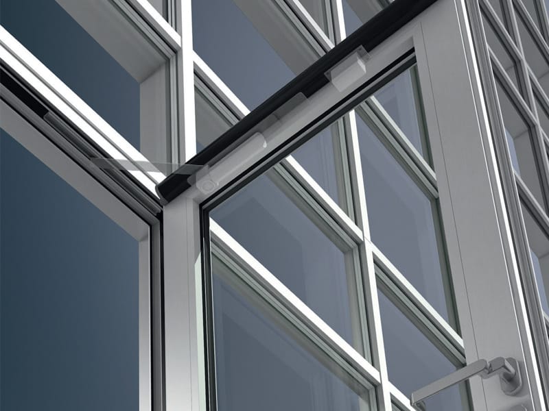 Door closer Integrated side-hung door drive By Schüco