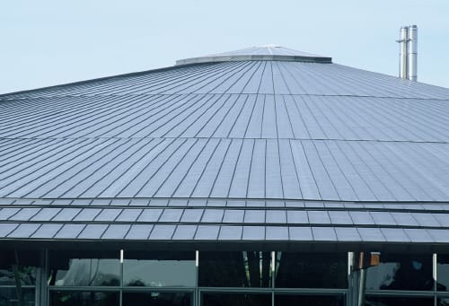Continuous metal laminate for roof VMZINC PLUS® By VMZINC