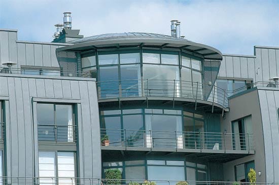 Continuous metal laminate for roof VMZINC PLUS® By VMZINC