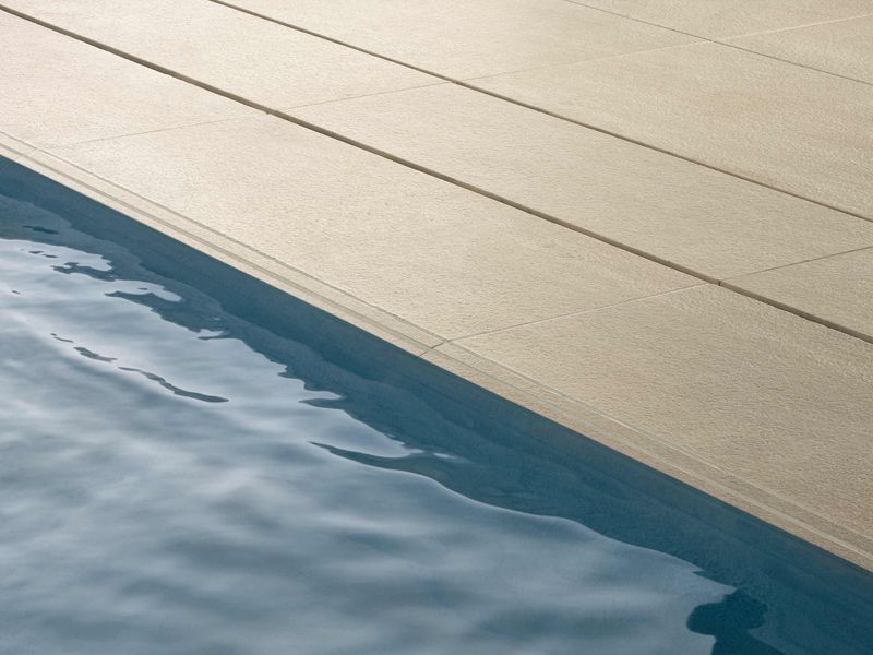 AQUÆ | Porcelain stoneware Pool edging Anti-slip porcelain stoneware ...
