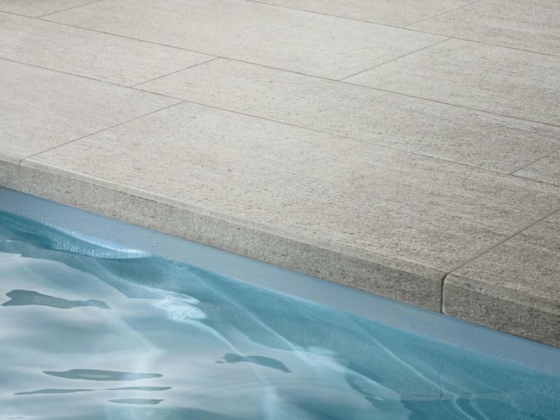 AQUÆ | Porcelain stoneware Pool edging Anti-slip porcelain stoneware ...