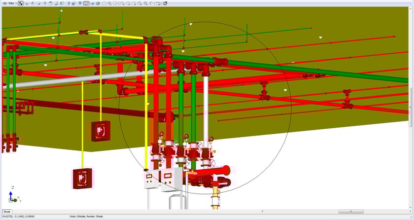 Fire-fighting system design CPI win® IMPIANTI By Edilizia Namirial