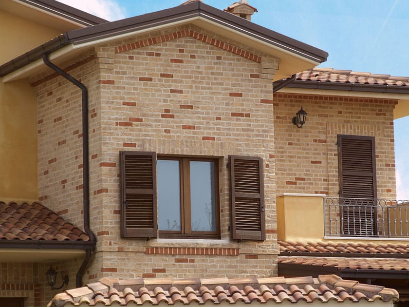 Fair faced clay brick CUSTOM BLENDS By FORNACE S. ANSELMO