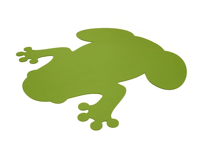 Felt kids rug FROG By HEY-SIGN